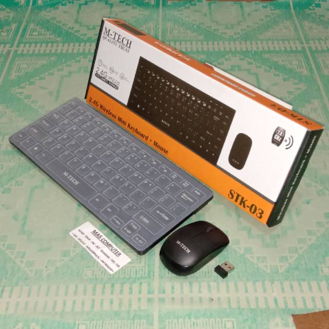 KEYBOARD WIRELESS M-TECH STK 03 MINI / KEYBOARD WIRELESS STK-04 FULL ...