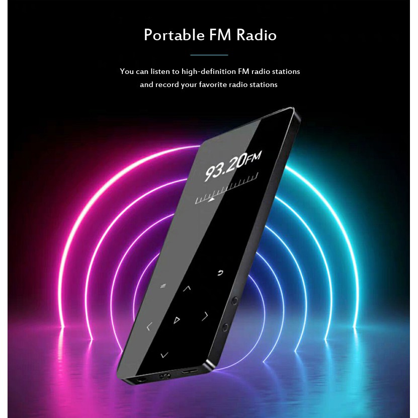 เครื่องเล่น MP4 M4 layer with Bluetooth Seaker Touch key Builtin 8GB ...