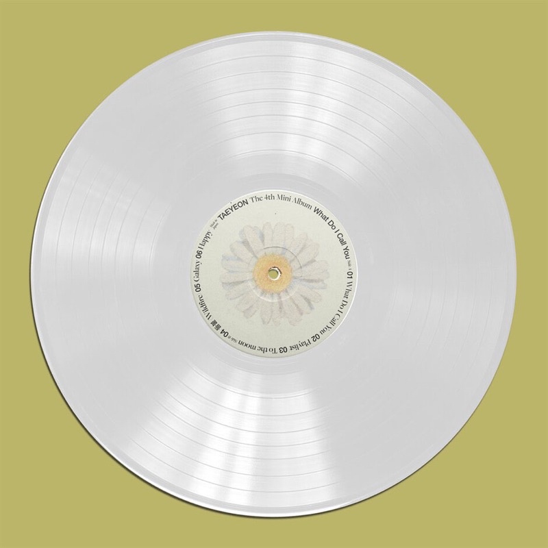 แผ่นเสียงแทยอน Taeyeon LP vinyl - what do I call you (Limited edition ...