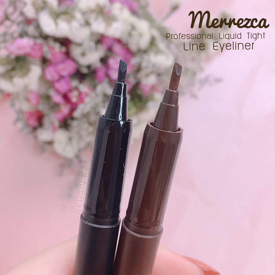 Merrezca Professional Liquid Tight Liner Eyeliner เมอเรรสก้า อายไลเนอร์ ...