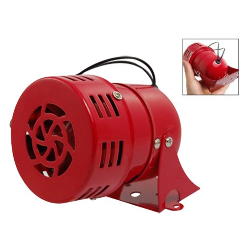 AC 220V Red Metal Motor Driven Air Raid Siren Horn Alarm - hdhfids.th ...