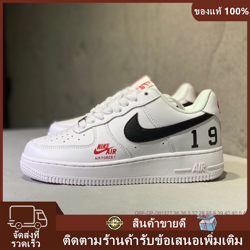 ของแท้ 100 Nike Air Force 1 รองเท้าสบาย ๆ (ขาว)N-62 - 8ax7np6dyy - ThaiPick