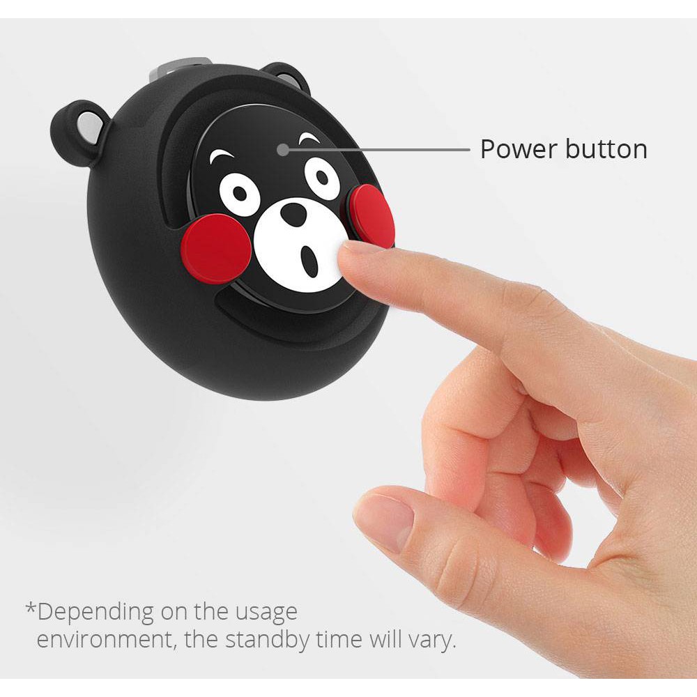 เครื่องฟอกอากาศพกพา Xiaomi CoClean Mini Portable Air Purifier - คุมะมง Kumamon S1 ของแท้ PM2.5 ...