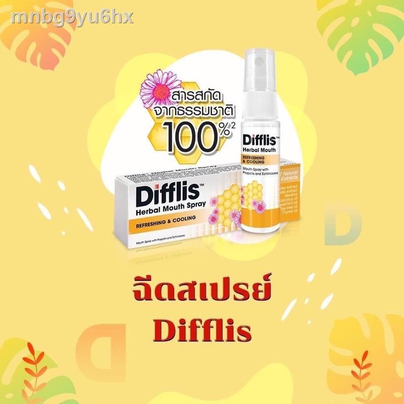 ♞Difflis Mouth Spray Propoliz ดิฟฟลิส เฮอร์เบิ้ล โพรโพลิซ เมาท์ สเปรย์ 15 ml พร้อมส่ง ...