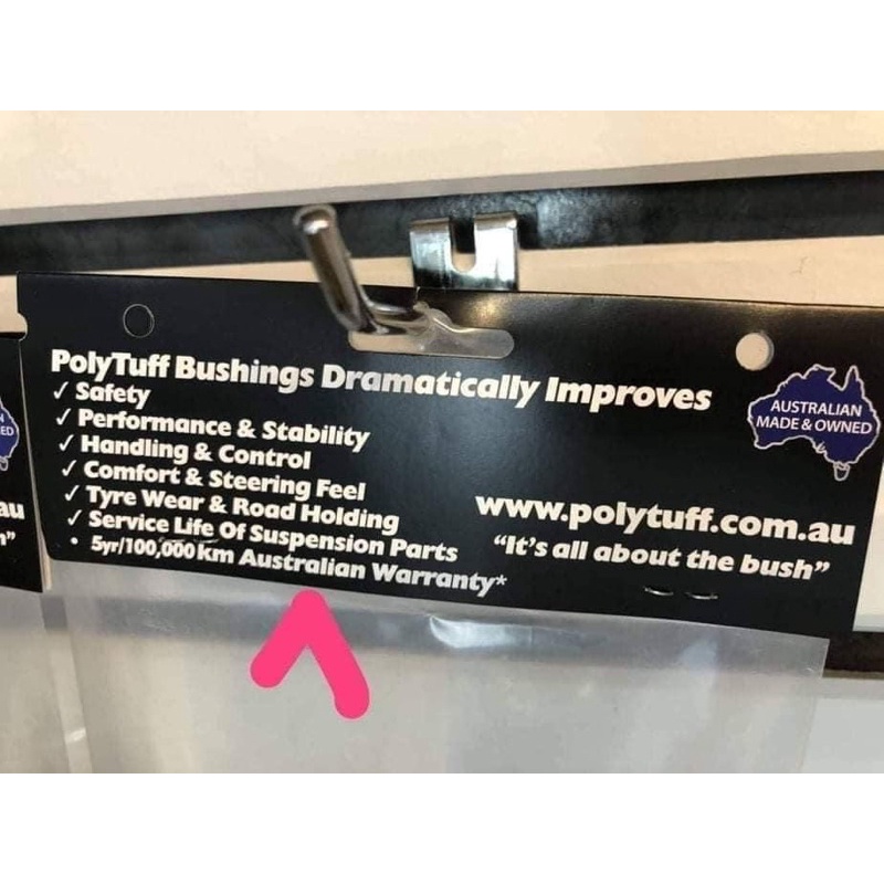 บูชยูริเทนกันโคลงหลัง Polytuff สำหรับรถ Pajero ทุกรุ่น - taewnp265 ...