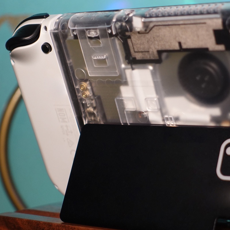 คอนโซลเปลือกFor NS Oled Console Housing Shell Backplate Replacement for Nintend Switch OLED Top ...