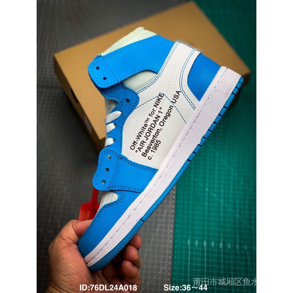 Nike Air Jordan you Off-White J1 รองเท้าผ้าใบ ข้อสูง ช่วยชีวิต รายการ ...