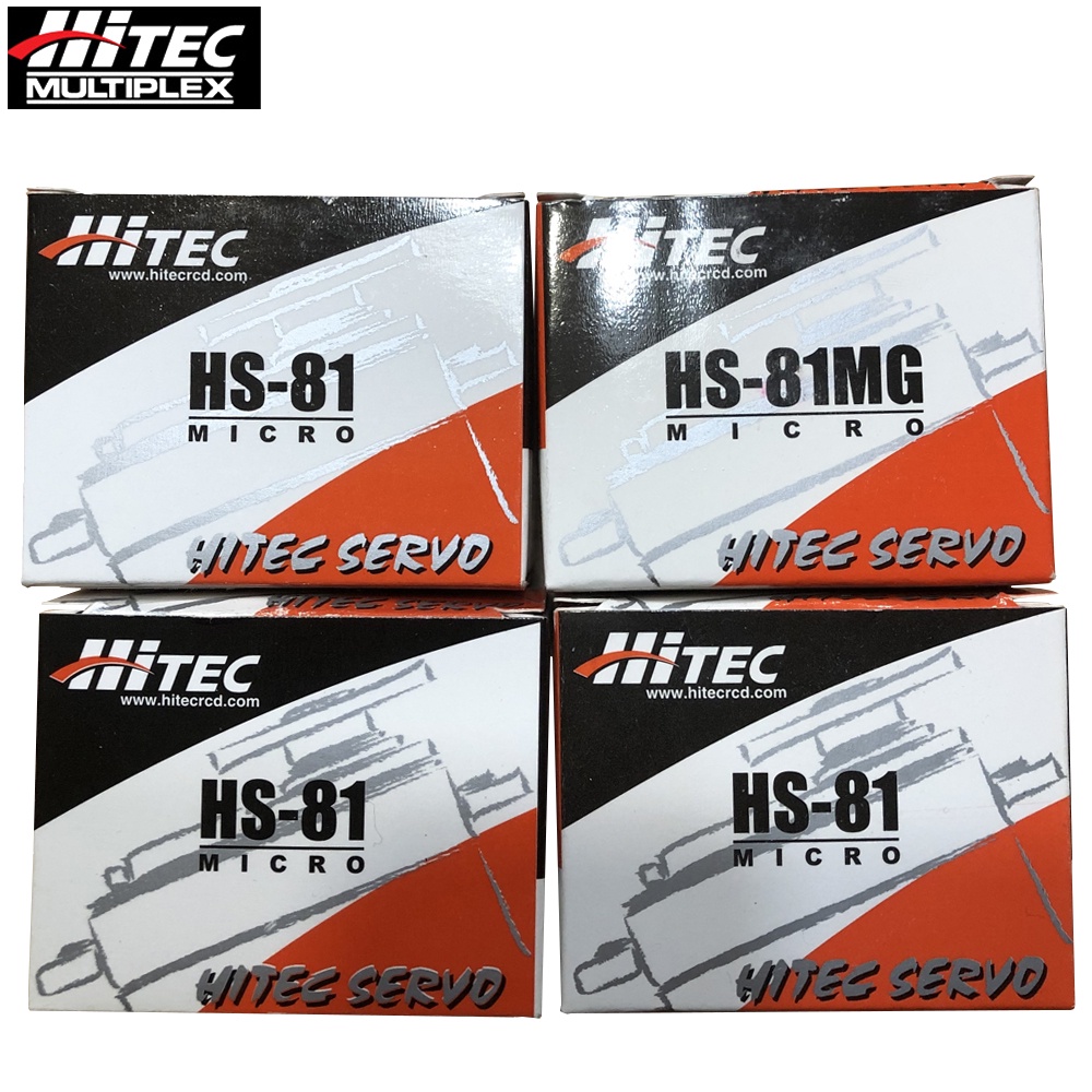 Hitec Hs81 Hs-81 12 มม. 4.8 V-6.0 V เซอร์โวอนาล็อกกับ Futaba Jr เชื่อม ...
