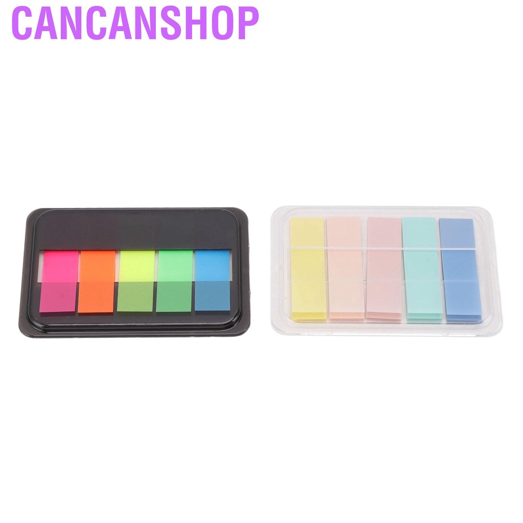 Cancanshop 10 Sets Page Markers Index Tabs Key Marking 5 Colors ...