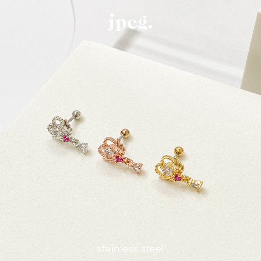 (stainless) magic wand piercing - jpegshop - ThaiPick