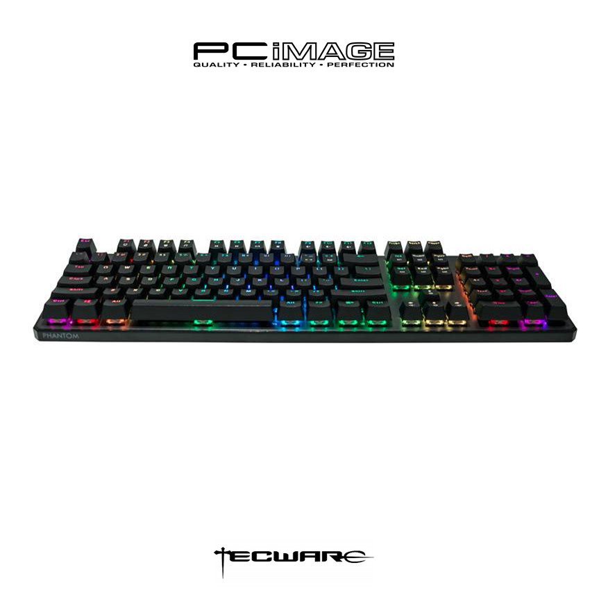 TECWARE PHANTOM 2020 RGB MECHANICAL GAMING KEYBOARD-BLUE BROWN RED ...