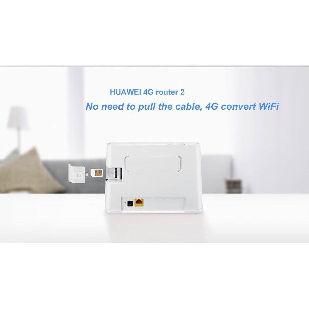 ∋HUAWEI 4G Router 2 2.4G 300Mbps Wifi LTE CPE Mobile LAN Port Support ...