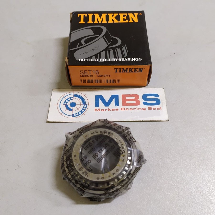 แบริ่งประเภท LM 12749 12711 แบรนด์ดั้งเดิม TIMKEN 1274911 - mbs ...