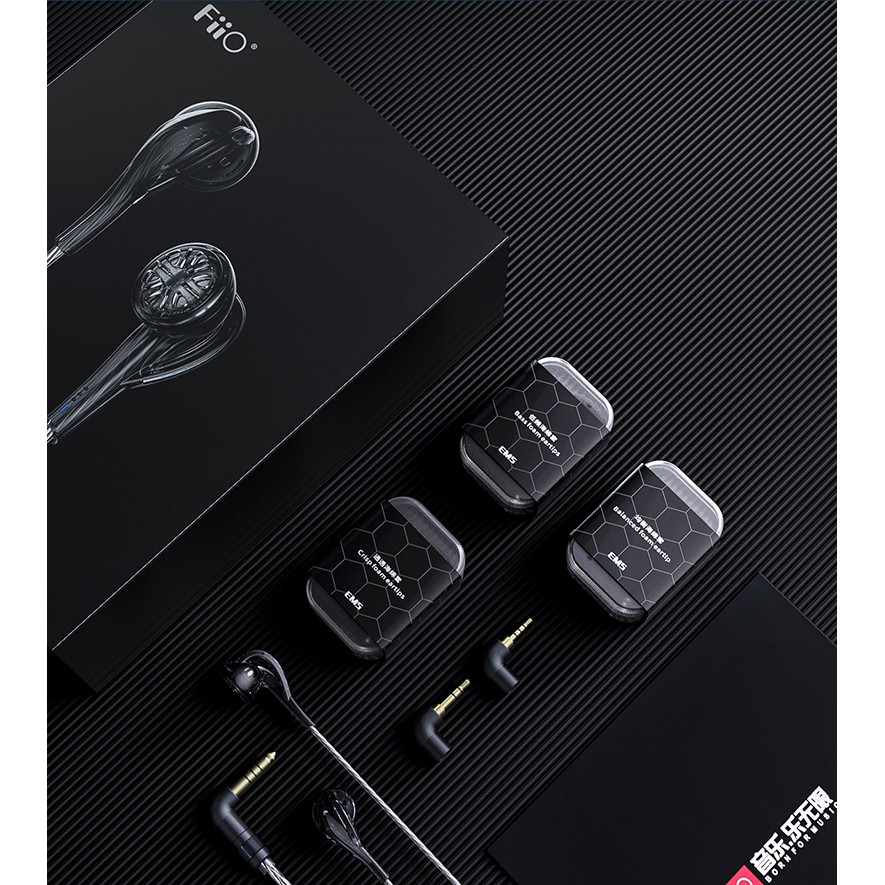 FiiO EM5 หูฟัง Earbud เทพ ไดรเวอร์ Dynamic เคลือบ Beryllium ...