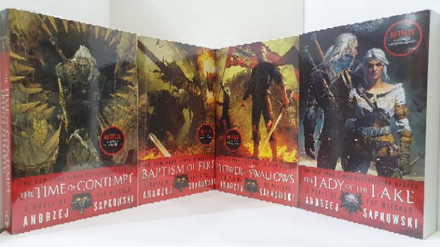 The Witcher Complete set 8 books มือหนึ่งภาษาอังกฤษ พร้อมส่ง - just_one_more_chapter - ThaiPick