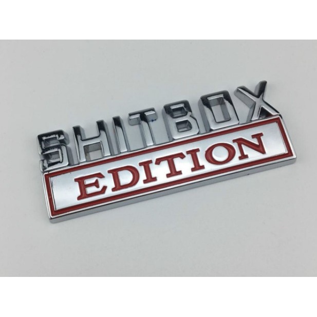 โลโก้ ชิทบ็อก เร้ดเนค ฮิลบิลลี่ แต่งโตโยต้า ทั่วไป SHITBOX REDNECK ...