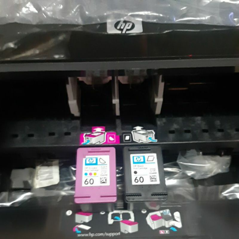 เครื่องปริ้นhpDeskjet F4185ไฟเข้าเครื่อง ทำงานสั่งได้ น่าจะเกี่ยวหมึกhp ...