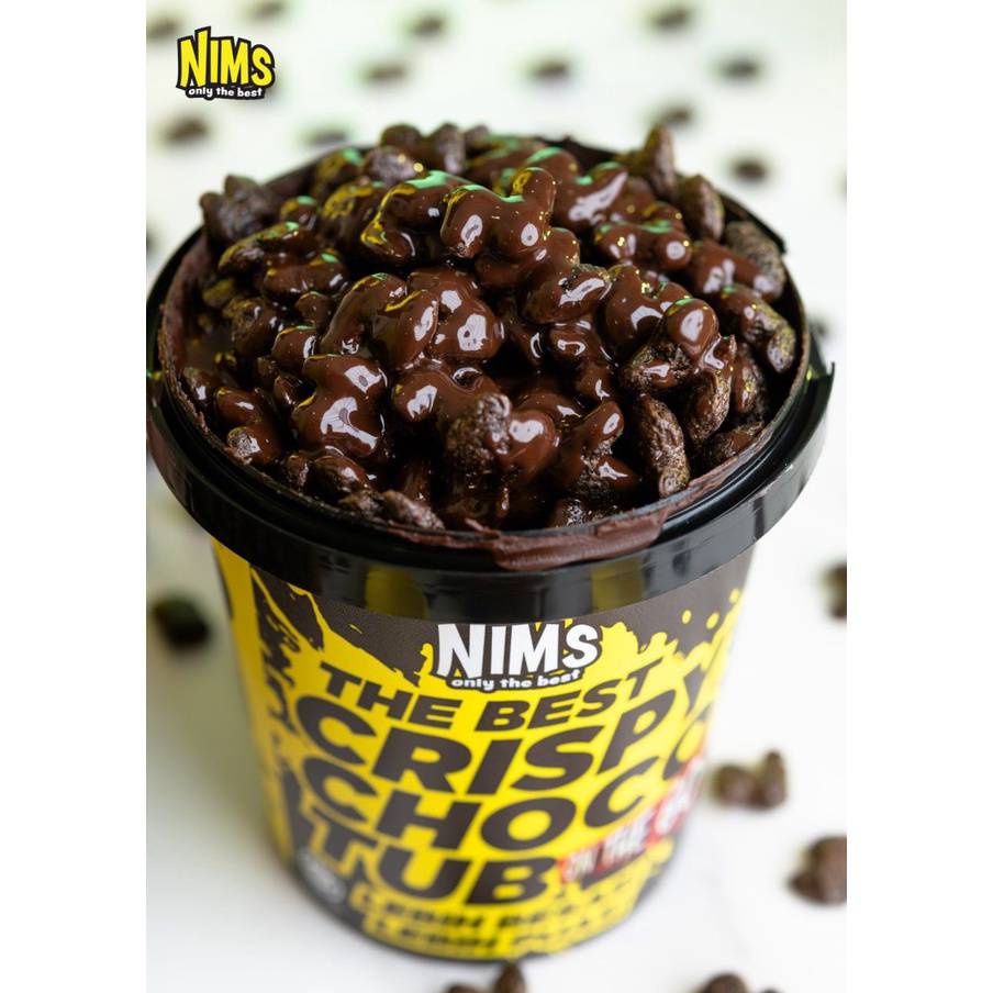 Crispy Choco Tub 99️ซีเรียลช็อกโกแลต กรุบกรอบอร่อยมาก หวานน้อย nims ขนม ...