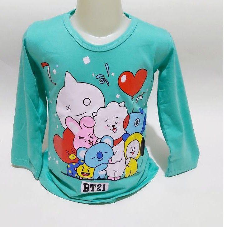 Pp Bts 21 Love 2 / / เสื้อยืดแขนยาว Bt 21 / Age 1-10 ปี - sutrimarket ...