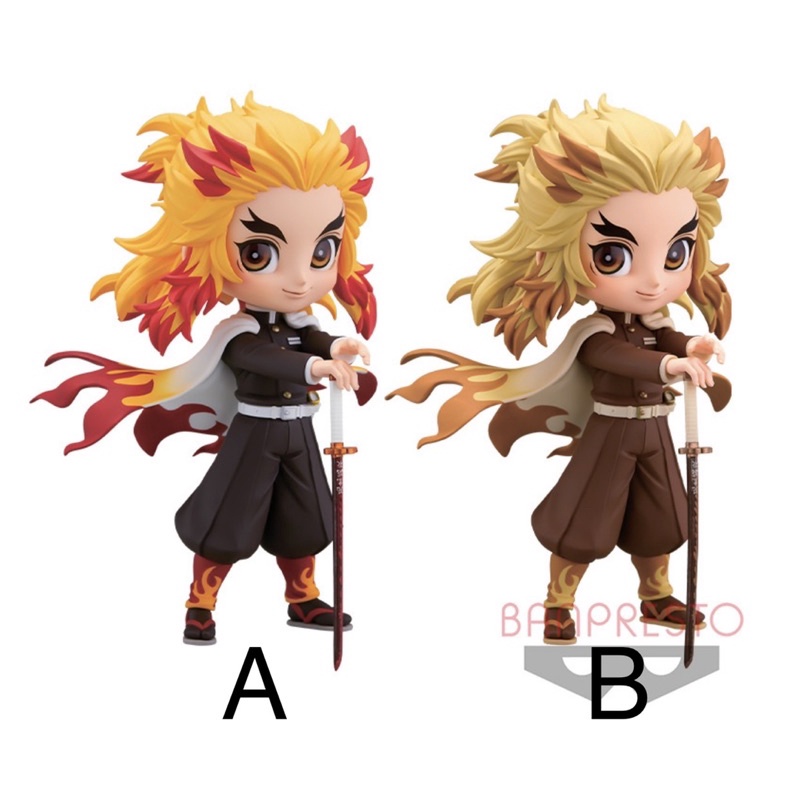 Figure Shinjuro Rengoku Flame Purgatory Color Set Kimetsu No Yaiba Q ...