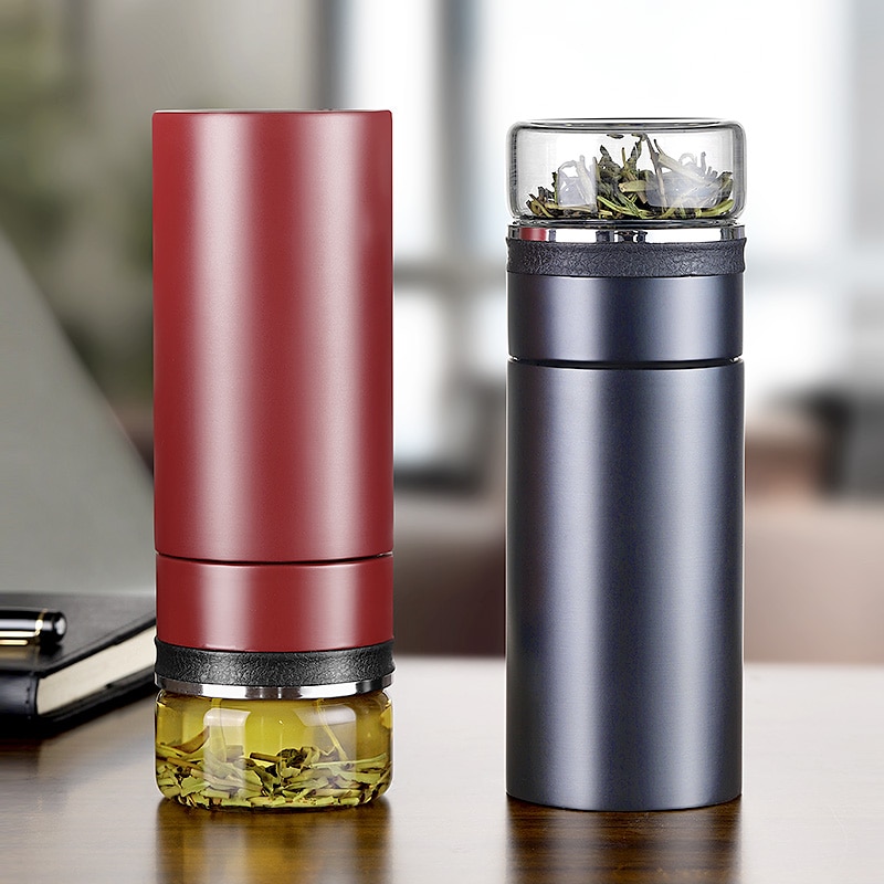 Please COD GUANG YI Thermos Bottle Tea Filter With Tea Separation ...