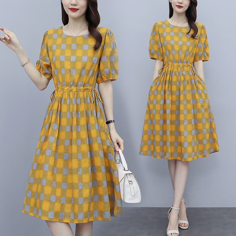 2021ฤดูร้อนแฟชั่นเกาหลีใหม่สลิมมิ่งหลาใหญ่วรรณกรรมพัดลมผ้าฝ้ายและผ้า ...