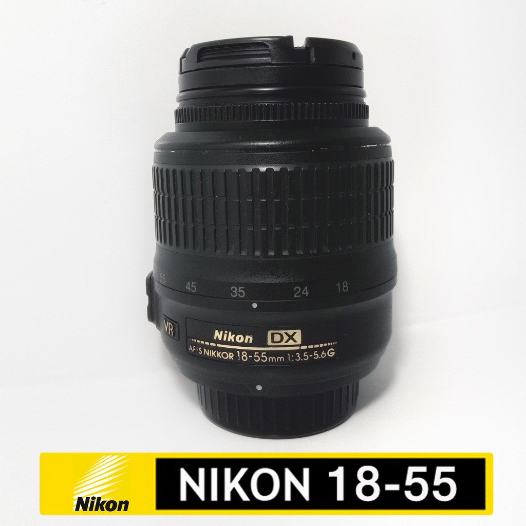 เลนส์ Nikon 18-55 VR มือสอง | Shopee Thailand