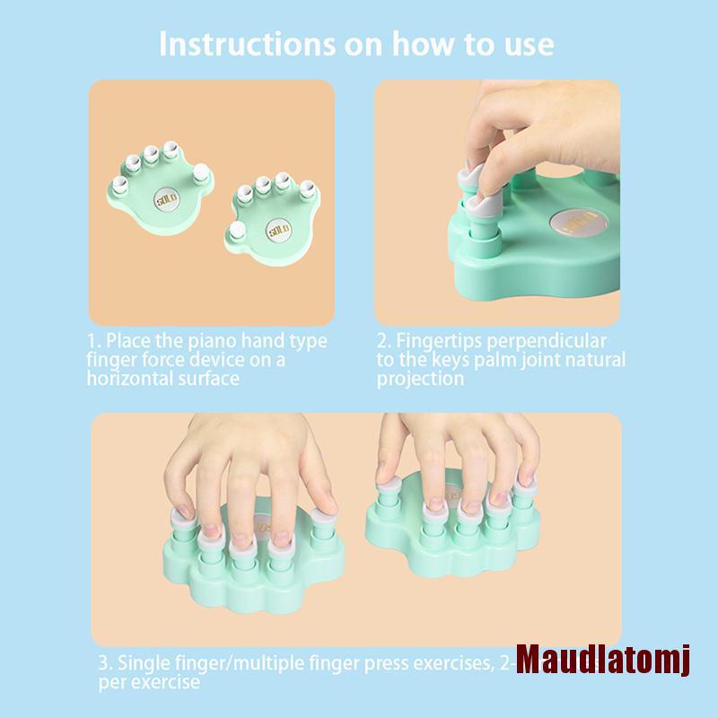 Mdto แผ่นรองนิ้วคีย์บอร์ดสําหรับฝึกคีย์บอร์ด - maudlatomj.th - ThaiPick