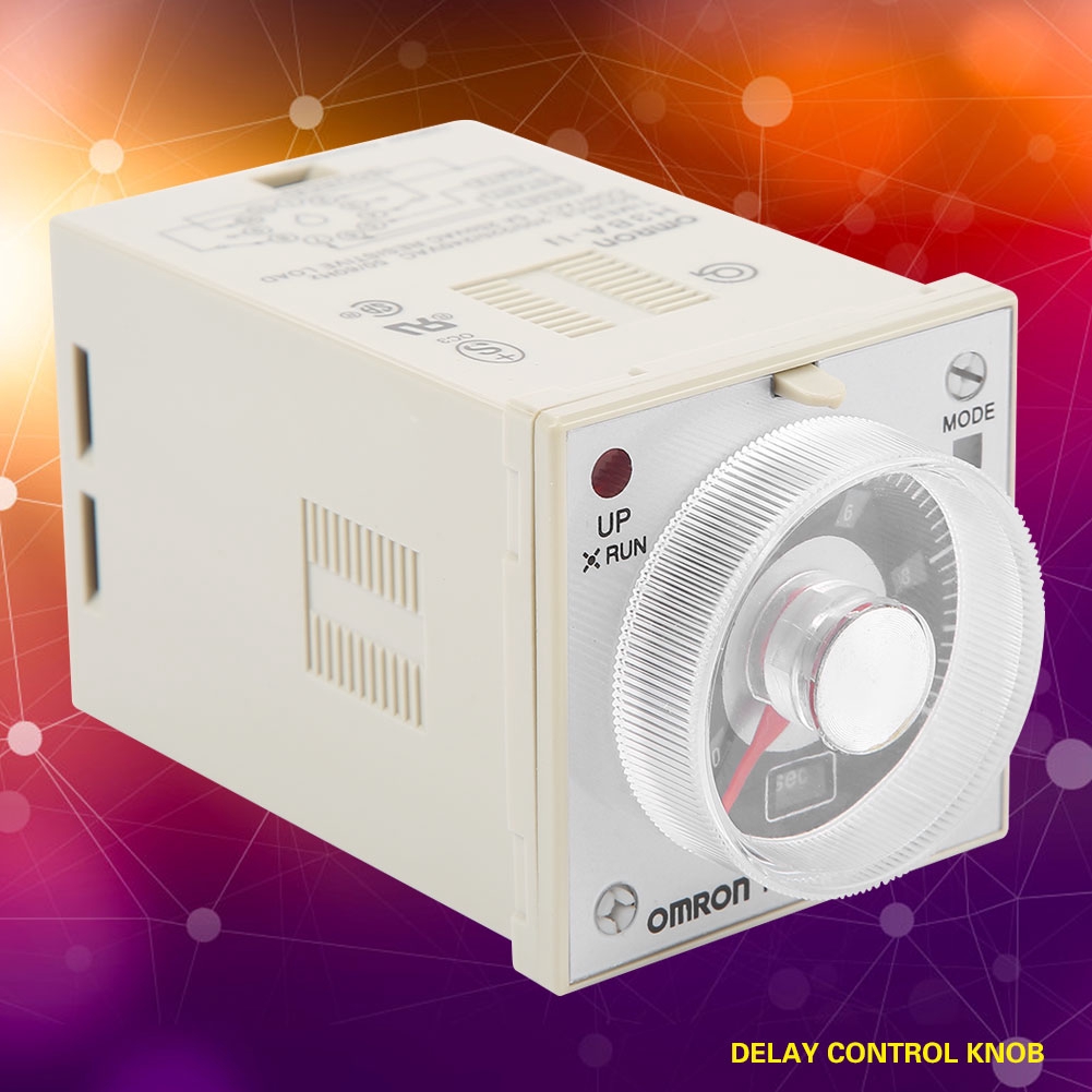 AC 250 V 5 A H 3ba-11 Delay Timer Relay Knob Control Timing Relay 10S ...
