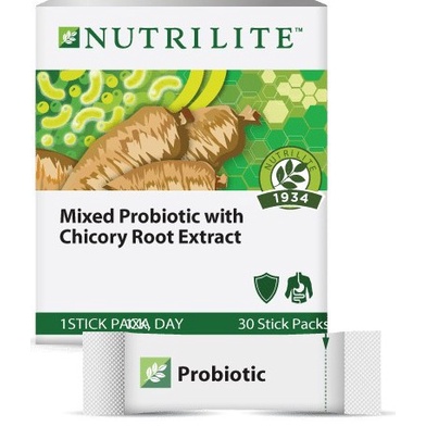 Amway Mixed Probiotic with Chicory Root Extract กล่อง (30 Stick Packs ...