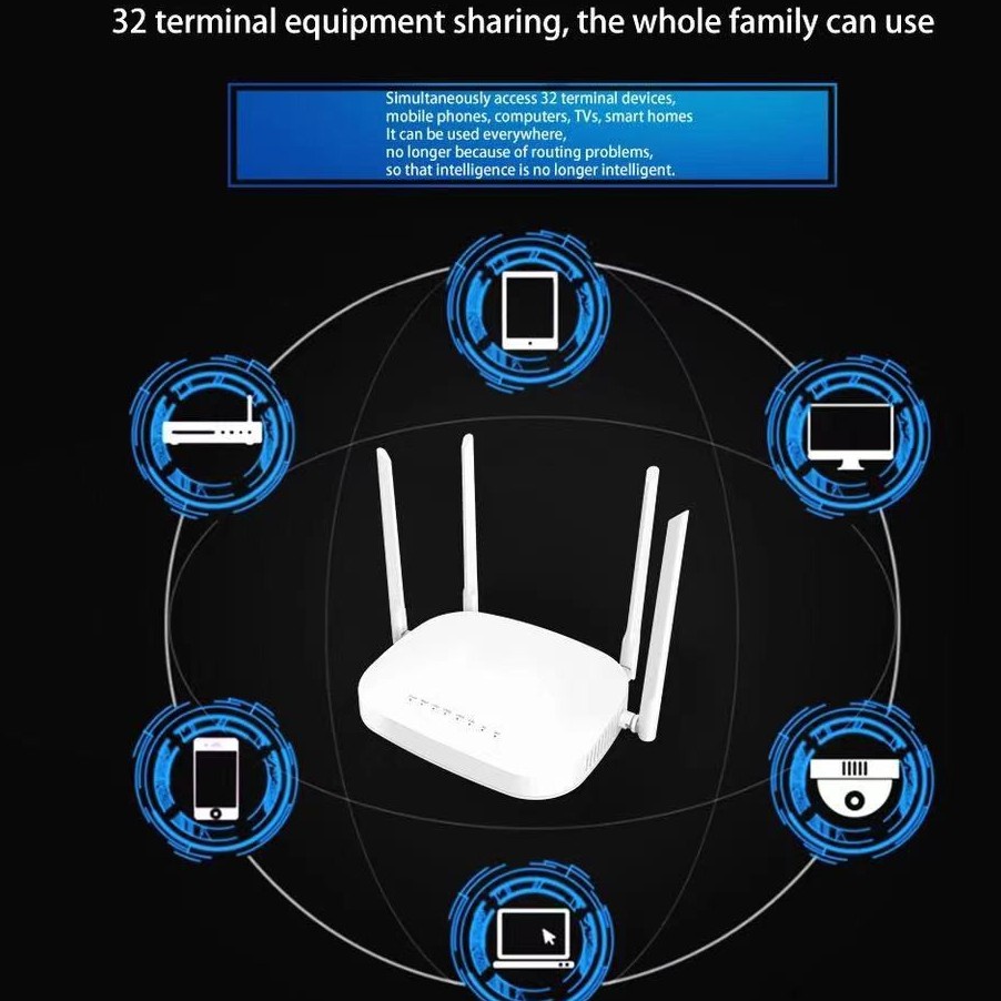 ☒♣AI-WIFIปลดล็อก 4Gเสาอากาศภายนอก WiFi Hotspot ไร้สาย 3G 4G WiFi Router ...