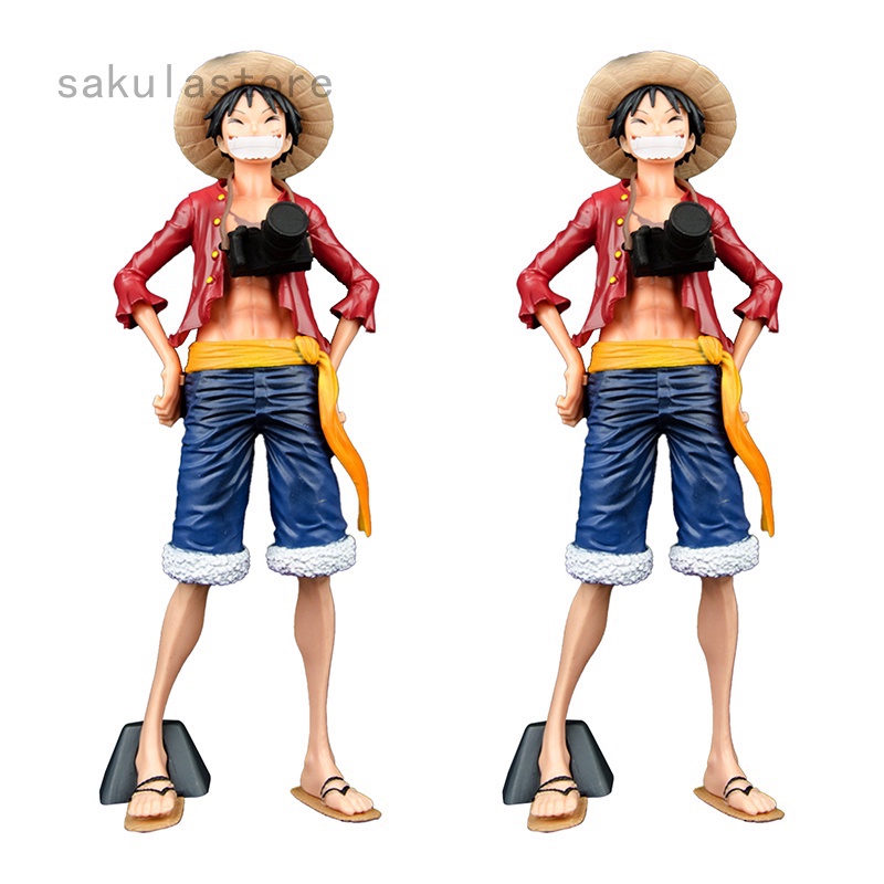 27cm Anime Monkey D Luffy Figurine PVC Figure Collection Model Toy One ...