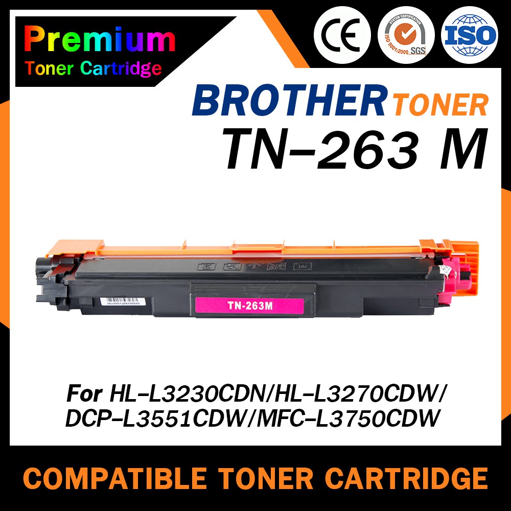 HOME Toner TN-263 TN263 TN267 Brother HL-L3230CDNHL-L3270CDWDCP ...