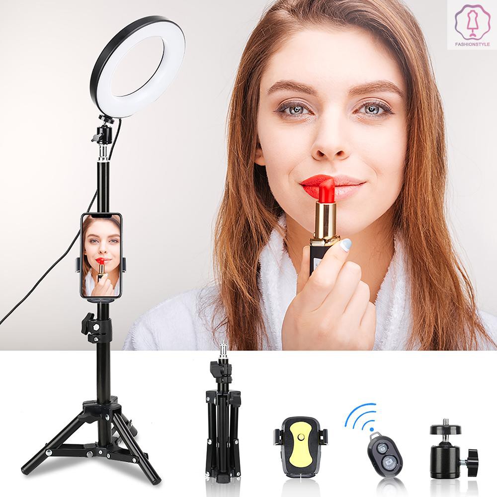 12inch (32cm) Selfie Ring Light with Tripod Stand LED Phone Tripod and ...