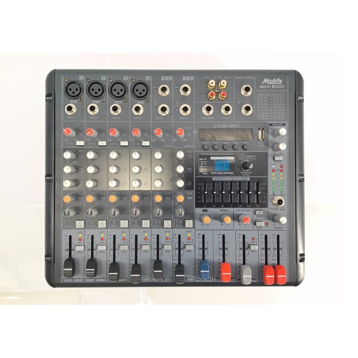MODIFY MXA-8000 เพาเวอร์มิกเซอร์ สินค้าใหม่แกะกล่อง 100% รับประกัน 1 ปี | Shopee Thailand