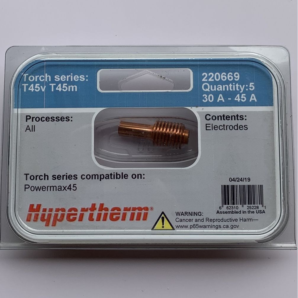 Hypertherm Electrodes 220669 for PowerMax45 | Shopee Thailand