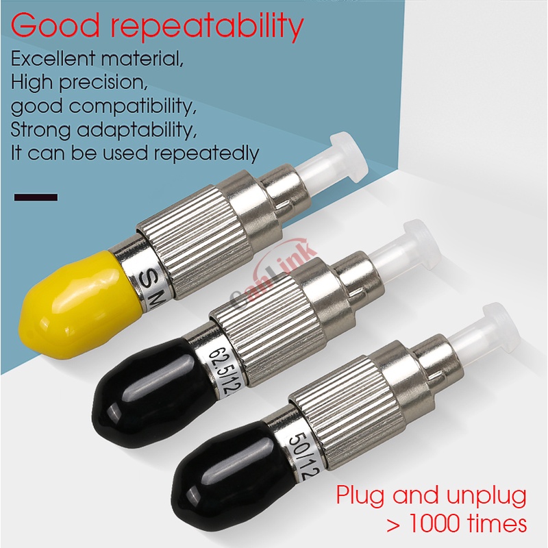 FC-STST-FC Fiber Optic Adapter Single-mode FC Male ST Female Connector ...