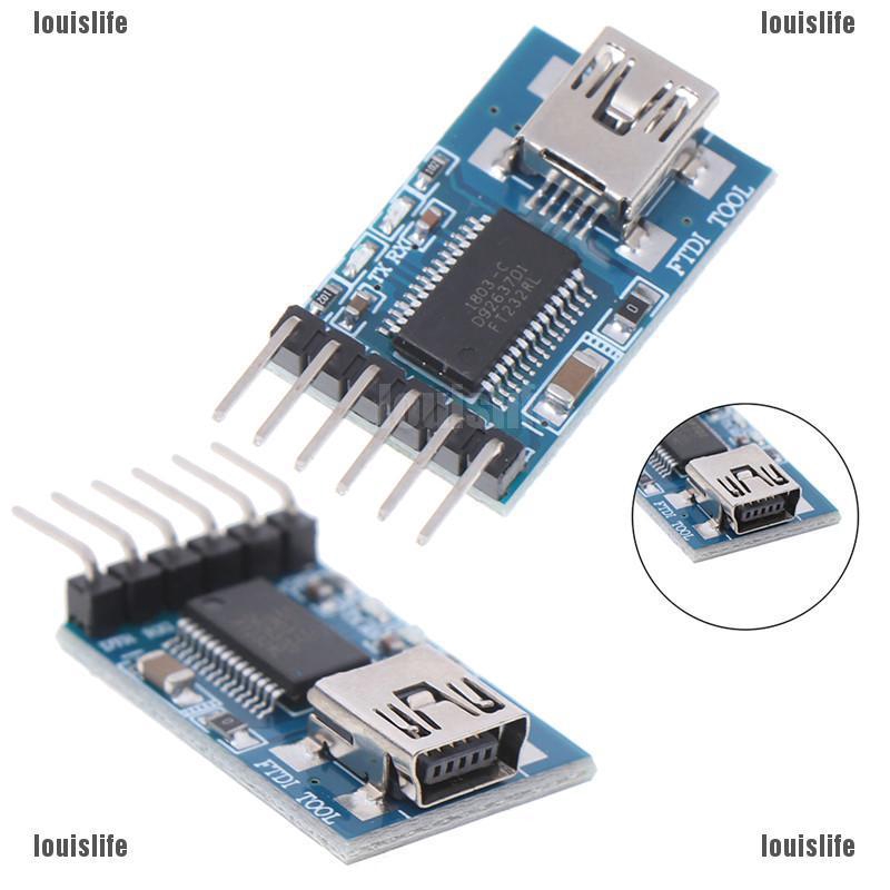 Llth FT 232 RL FTDI 3.3 V 5.5 V USB to TTL Serial อะแดปเตอร์โมดูลสำหรับ Arduino Mini Port ...