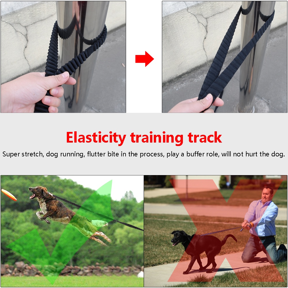 No-pull Dog Tracking Lead Leash Special Non-slip Design Pet Long Strap ...