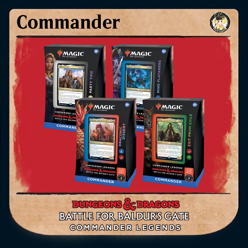 [MTG] Commander Legends Dungeons & Dragons Battle For Baldur's Gate ...