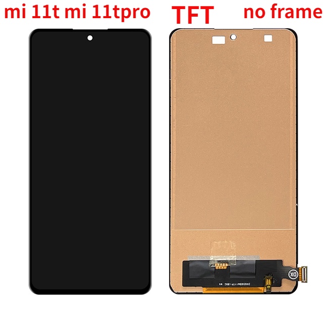 หน้าจอ LCD สําหรับ Xiaomi Mi 11T Pro 2107113Sg หน้าจอสัมผัส Digitizer ...