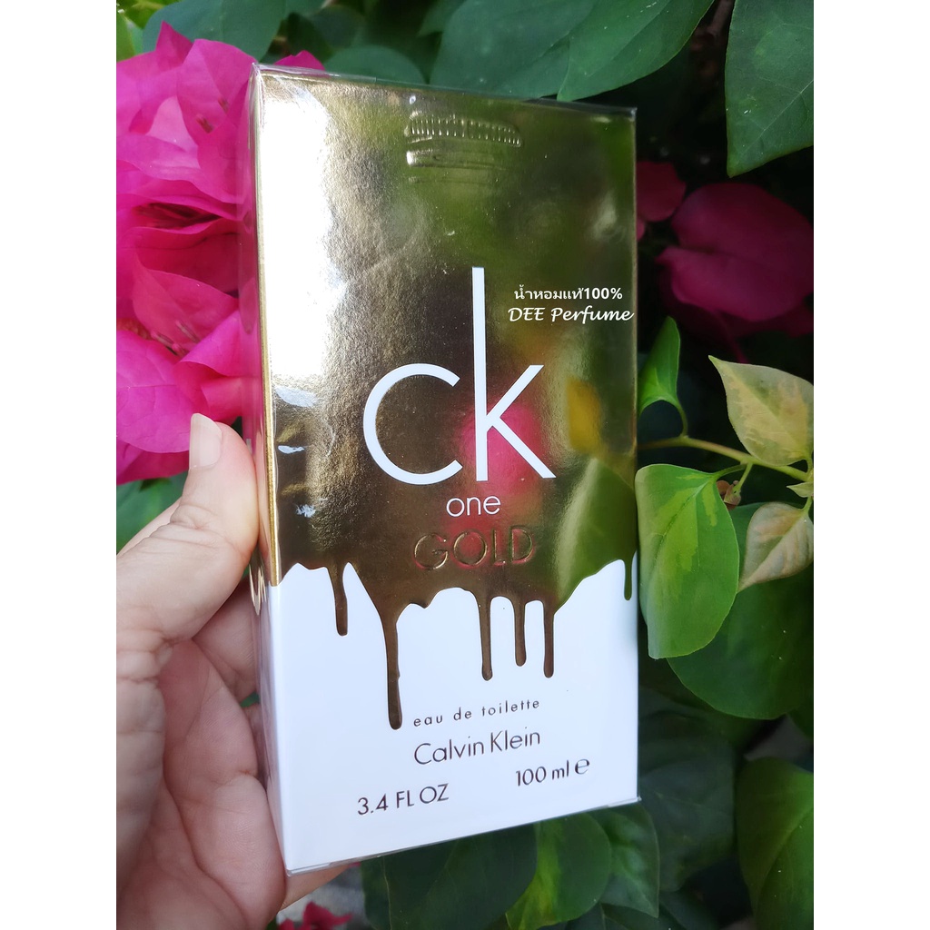 calvin klein ck one gold ck gold 100- 200ml. น้ำหอมแท้100% | Shopee ...