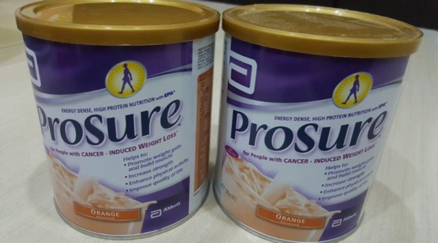 (โปรชัวร์ แบบผง ) Prosure Milk Powder 380g - รสส้ม อาหารเสริมสำหรับ ...