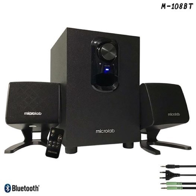 ลำโพงบลูทูธ ลำโพงต่อคอม microlab M108BT ลำโพงคอมพิวเตอร์ 2.1 Bluetooth ...