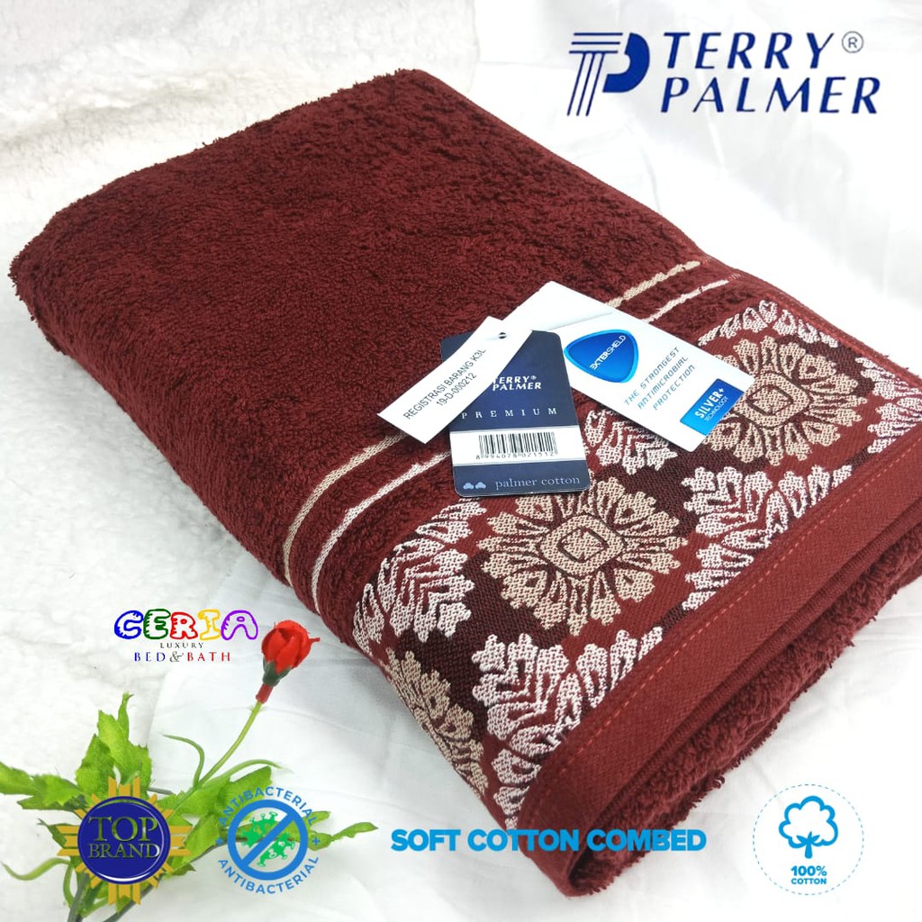 Terry Palmer ผ้าขนหนูอาบน้ําพรีเมี่ยม Motif 70x140 ซม. - สีต่างๆ ...