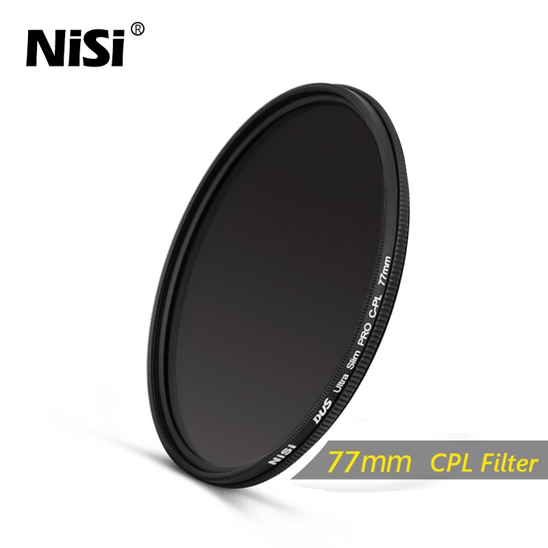 NiSi 77mm CPL Filter Dus Slim Professional Ultra Thin C-PL Filters ...