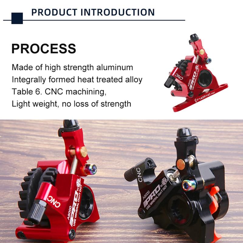 hotIIIPRO A8000 disc brake CNC line pull hydraulic oil disc brake clamp ...