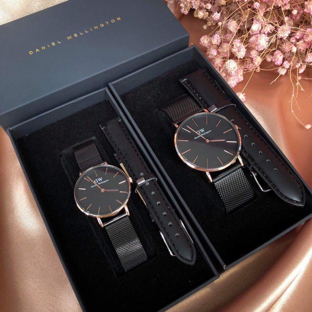 นาฬิกา dw watch boxset ????แถมฟรีสายหนัง ????% - 3bnp1b03lk - ThaiPick
