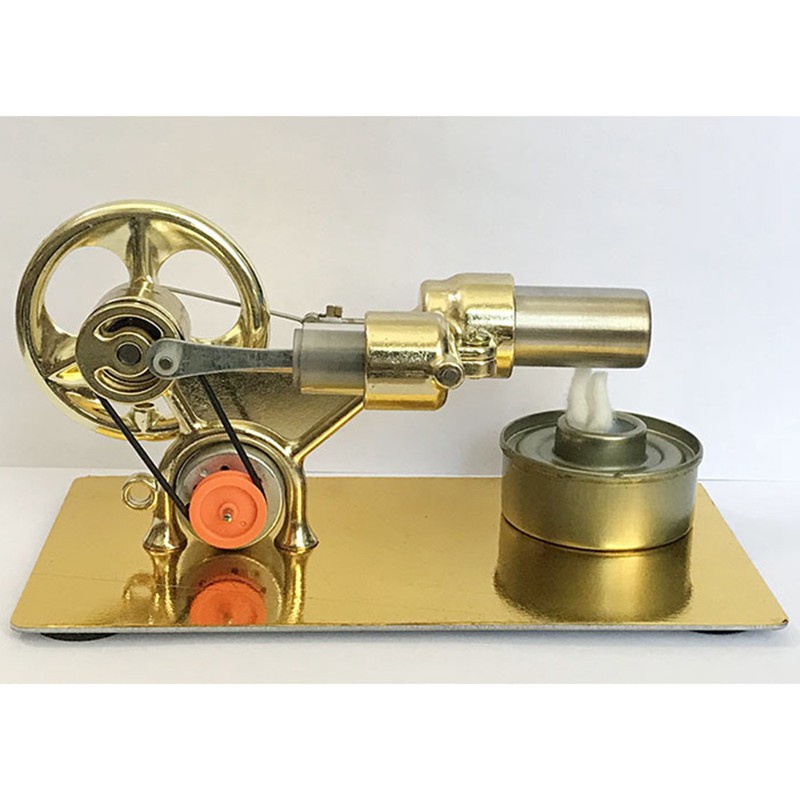 Mini Hot Air Stirling Engine Motor el Stream Toy Gift for Children ...
