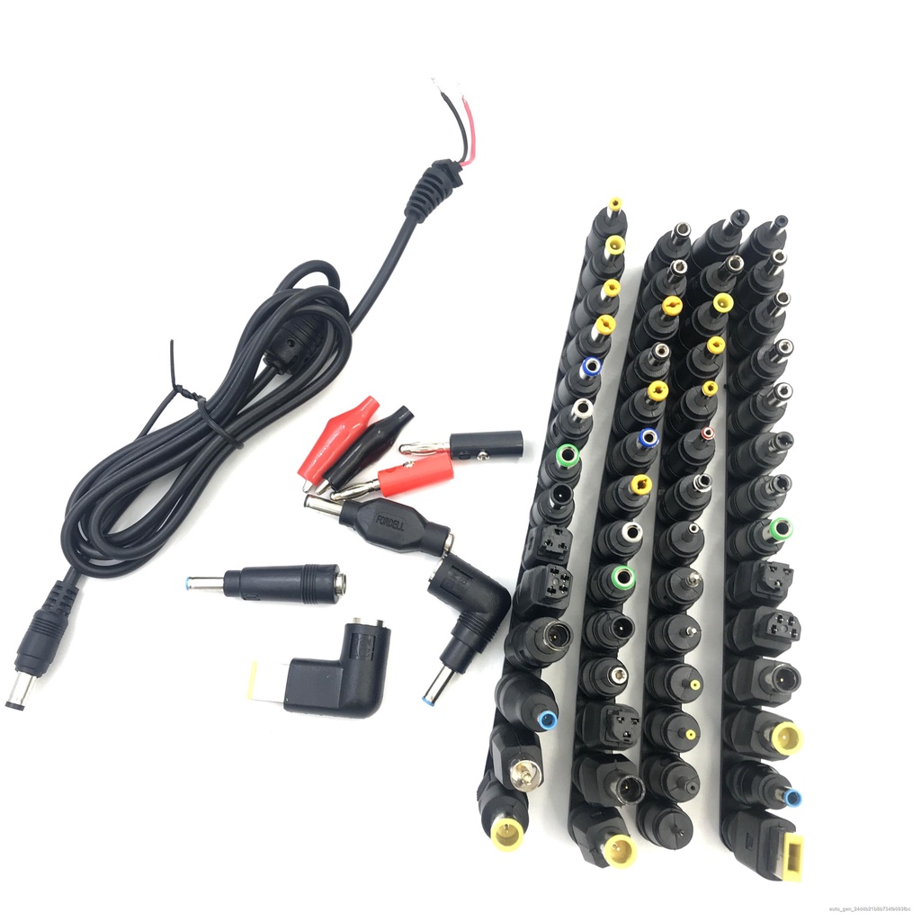 69 pcs Universal Laptop DC Power Supply Adapter Connector Plug AC DC ...
